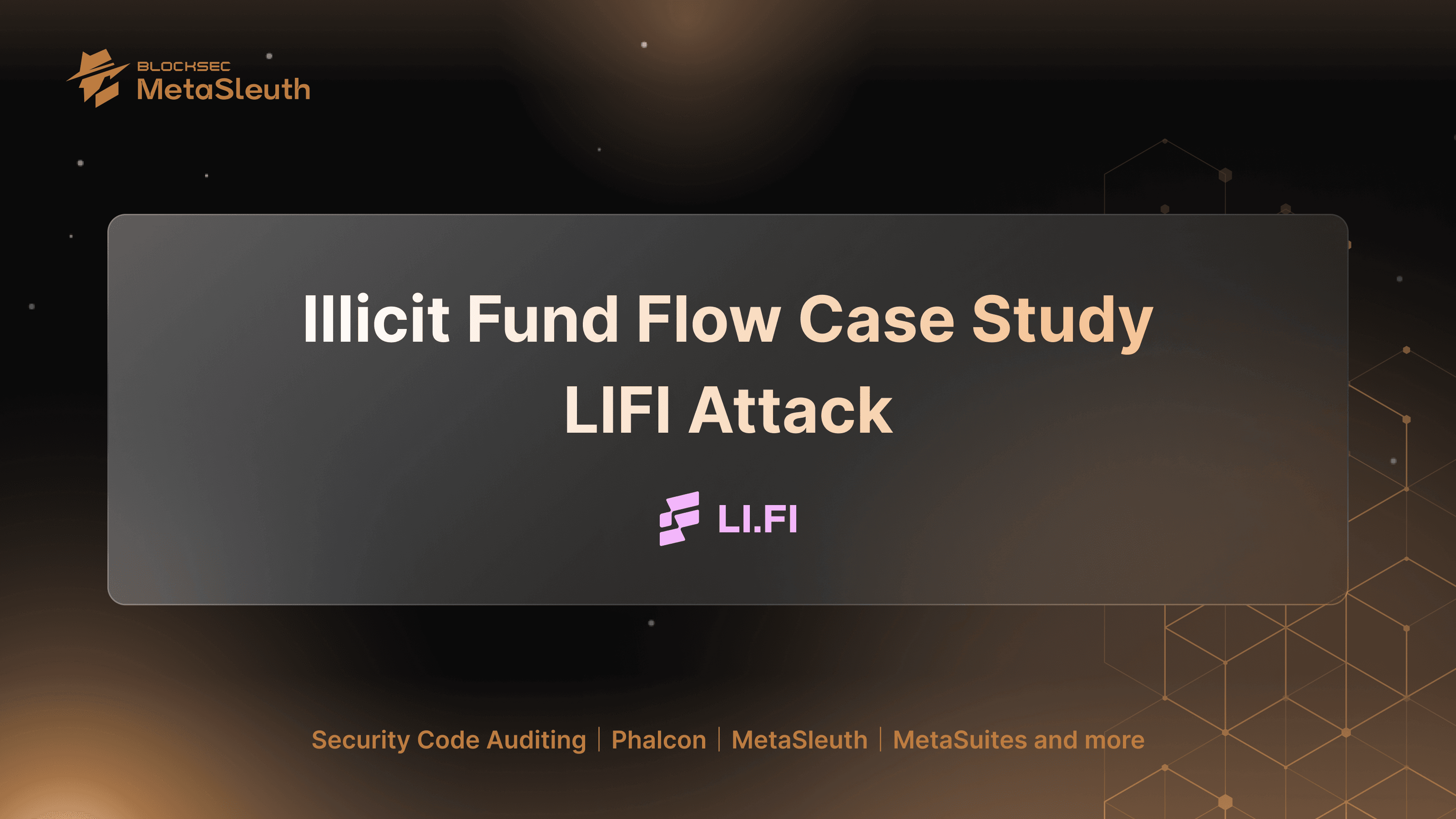 Illicit Fund Flow Case Study: LI.FI Attack - BlockSec Blog