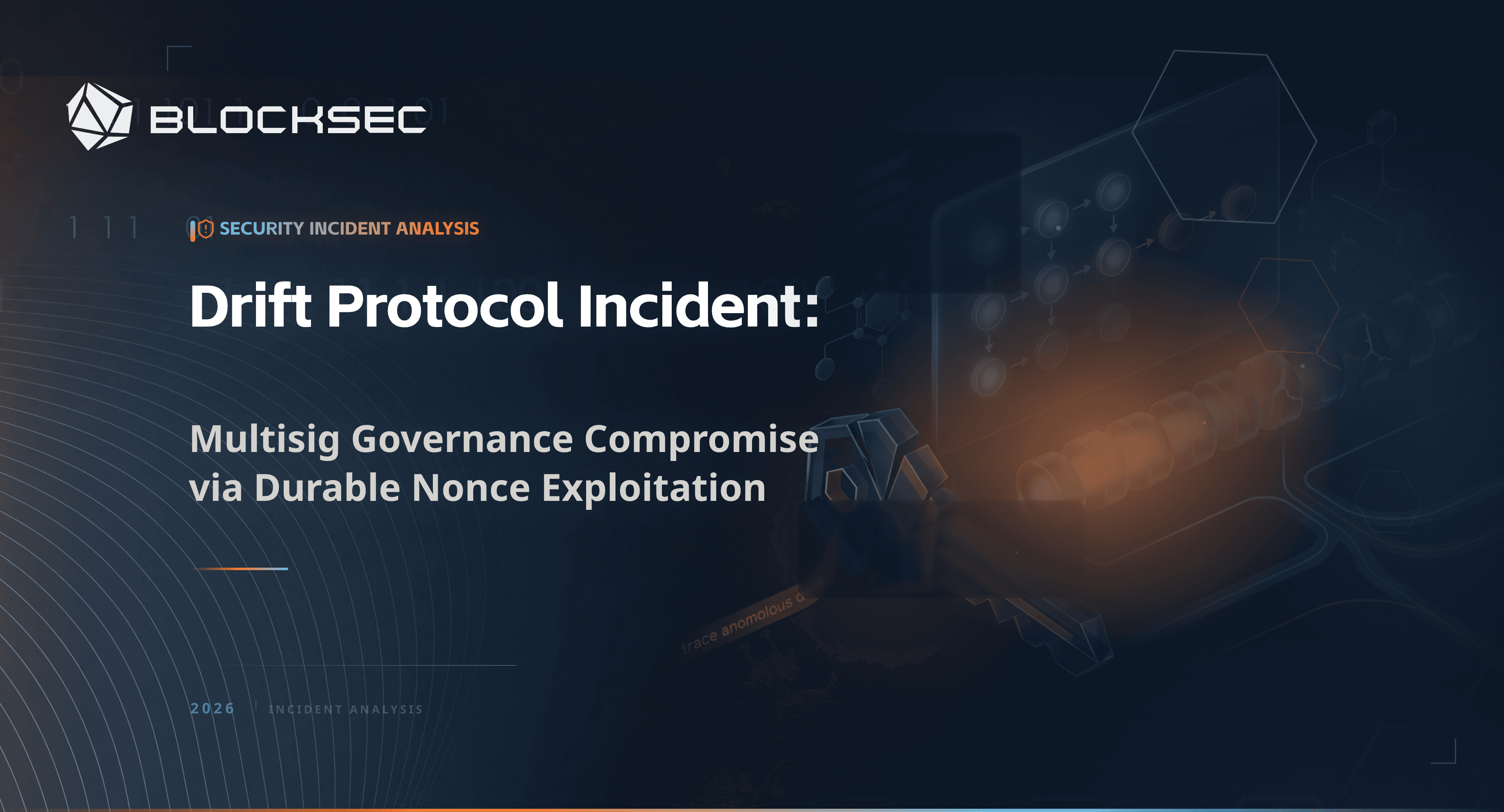 Drift Protocol Incident: Multisig Governance Compromise via Durable ...